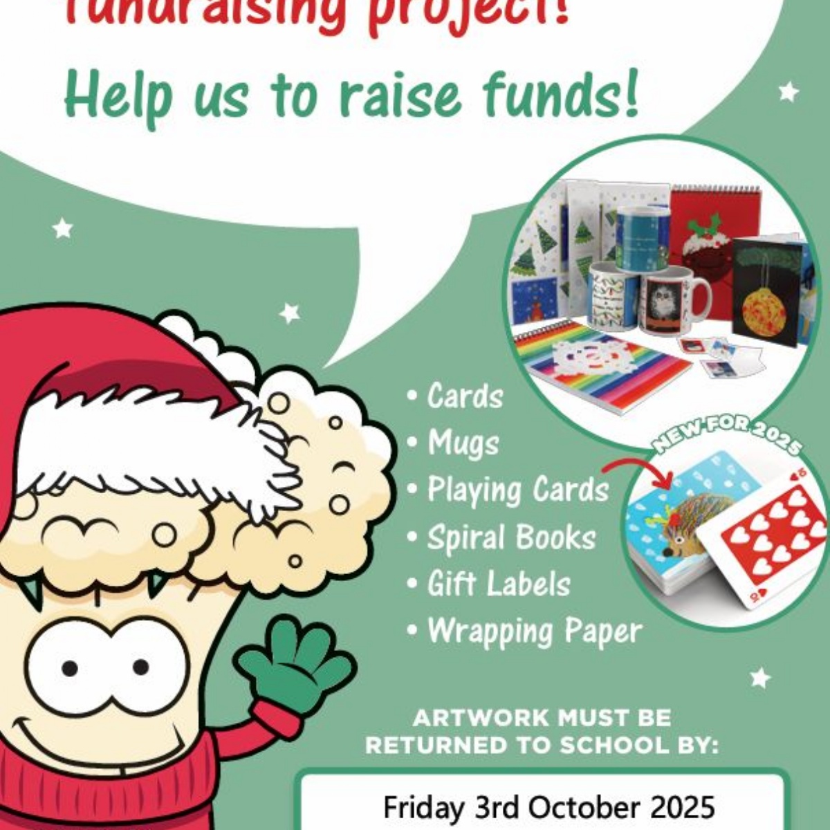 Kingsbury Primary Special School - Christmas Cards designed by our children