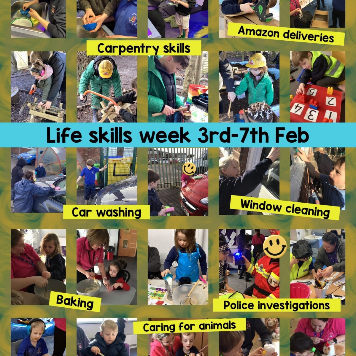 Kingsbury Primary Special School - Life Skills Week 3rd - 7th Feb