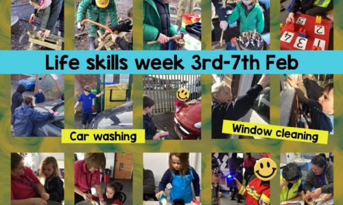 Kingsbury Primary Special School - Life Skills Week 3rd - 7th Feb
